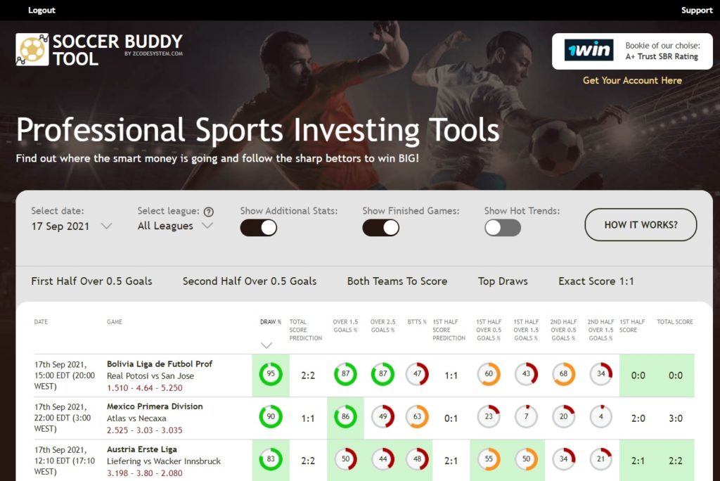 Zcode System Automated Winning Sports Picks | New Soccer Buddy tips and ...