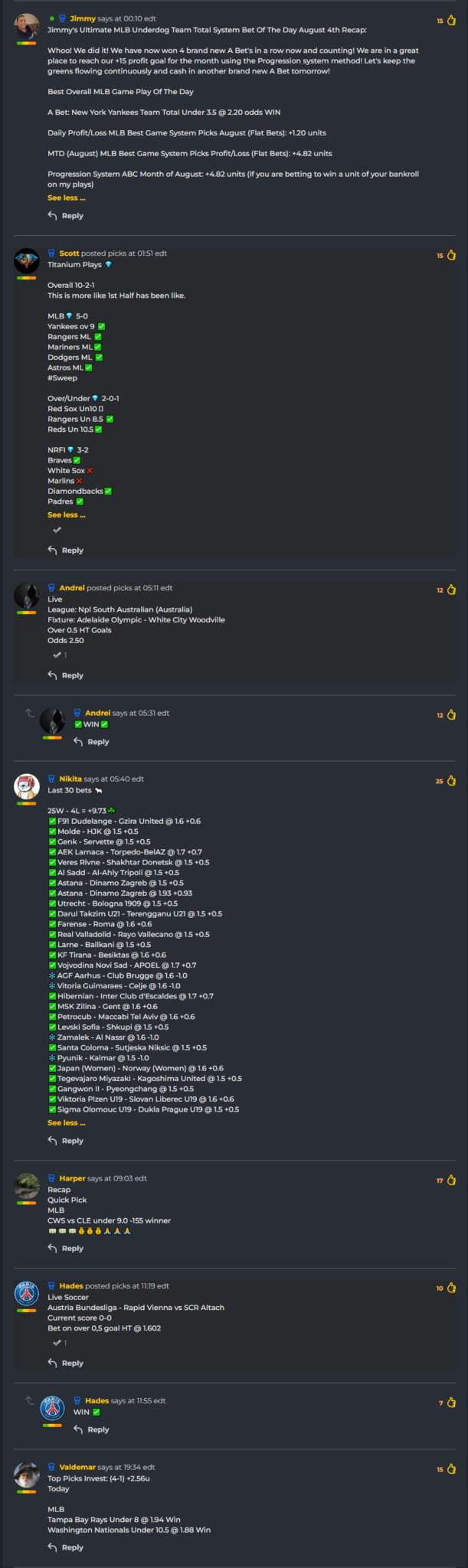 Zcode System Automated Winning Sports Picks | MLB Picks August 14 ...